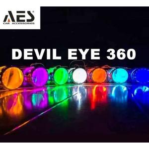 Jual Lampu LED DEVIL EYE DEMON EYES DE 360 projector hid biled bi led ...
