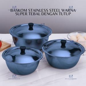 Promo Baskom Dengan Tutup Berbagai Ukuran Berbagai Warna Baskom Premium ...