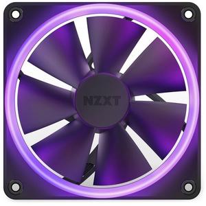 Jual NZXT F120 RGB MATTE BLACK SINGLE FAN PACK 120MM CASE FAN CASING RF ...