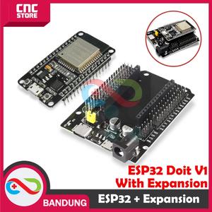 Jual ESP32 ESP-32 DOIT WIFI BLUETOOTH IOT DEVELOPMENT BOARD WITH EXPANSION I O BASE PLATE ...