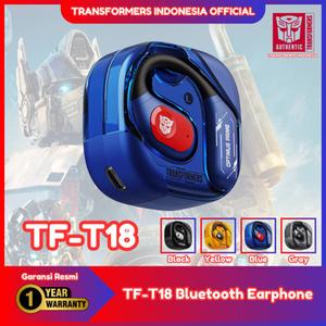 Jual Transformers TWS TF-T18 Earphone Bluetooth V5.4 - Biru - Kabel ...