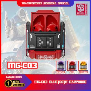 Jual Transformers TWS MG-C03 Earphone Bluetooth V5.4 - Red - Kabel Type ...