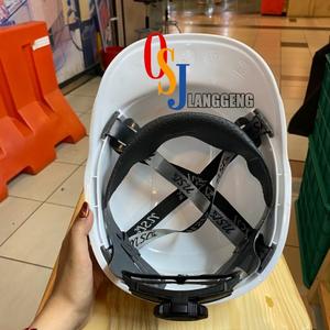 Jual Helm Safety NSA Vented Putih Fastrack Safety Helmet SNI Ventilasi ...