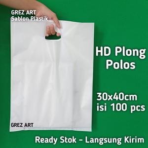 Jual Plastik Hd Plong Polos Tebal, 30X40 (Isi 100Pcs) / Plastik Olshop ...