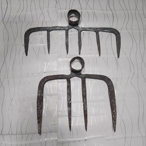 Jual Garuk sampah garpu taman cakar rumput besi senyawa tempahan 4baris ...