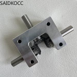 Jual Diy Differential Assembly Gearbox 90 Degree 1:1 Spiral Bevel Gear ...