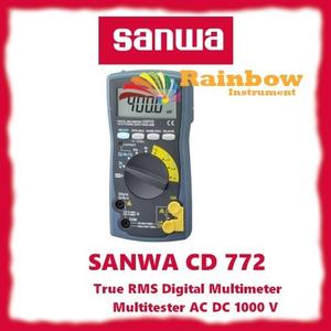 Jual Sanwa CD 772 true rms digital multimeter cd772 multitester meter ...