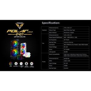 Jual PRIME POLAR 240T V2.0 ARGB White Version Liquid Cooler with ...