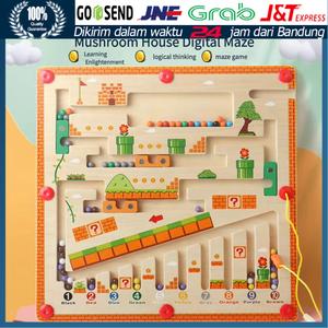 Promo Color Classification Maze Magnet Kayu Education Toy - Mainan ...
