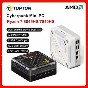 Jual Cyberpunk Mini PC Gamer AMD Ryzen 7 8845HS 7840HS Windows 11 DDR5 ...