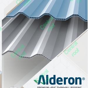 Jual Atap uPVC Alderon 830 ( warna Putih Doff & Biru Doff) - Kota ...