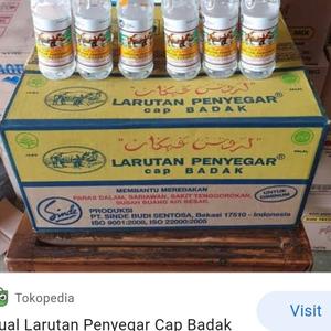 Jual New Larutan Botol Cap Badak 200Ml 1 Dus Isi 48 Botol - Kota ...