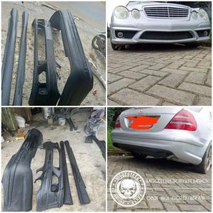 Jual grade-a bodykit Mercedes benz Mercy W211 AMG - SIDE L/R - Depan ...