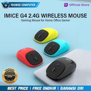 Jual iMICE G4 Mouse Wireless 2.4GHz 10m 1600 DPI 4 Button Stylish ...