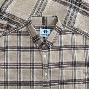Promo Kemeja Flanel Pria WOODCUTTER Cream Cashmere Flannel Shirt Lengan ...