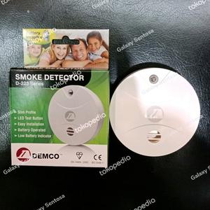 Jual Ready Gan Photoelectric Smoke Detector Demco Tipe D-223, Baterai ...