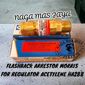 Jual NEW SERIES MORRIS FLASHBACK ARRESTOR FOR REGULATOR OXYGEN ...