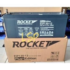 Jual Aki Rocket ESP130-12 VRLA 12V 130Ah Baterai Accu Rocket ESP 130-1 ...