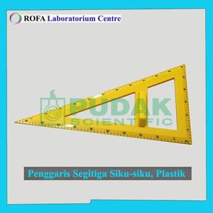 Promo TOP Penggaris Segitiga Siku-siku Besar / Mistar Segitiga Besar ...