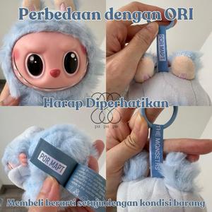 Jual [PaPaPa] - - LABUBU Viral Cute Plush Boneka Labubu Hide and Seek ...