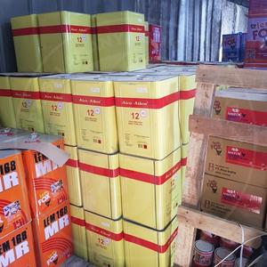 Jual LEM AICA AIBON 12 BLEK BESAR 10 KG LEM KUNING LEM KAYU HPL ...