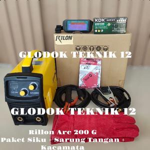Jual NEW SERIES MESIN LAS INVERTER RILON ARC 200 G / TRAFO LAS INVERTER ...