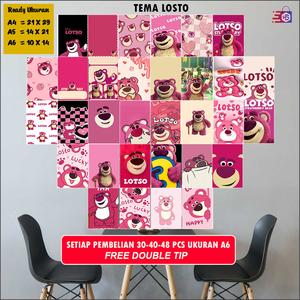 Jual Poster Dinding Kamar Gambar Lotso Ukuran A6 A5 A4 - Poster Dinding ...