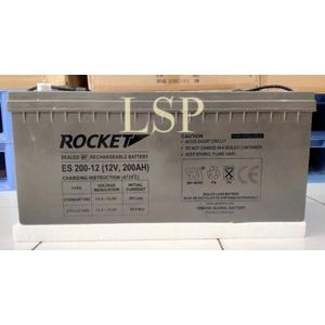 Jual Aki Rocket ES 200-12 VRLA MF 12V 200Ah Baterai Accu Kering ES-200 Best - Kota Surabaya ...