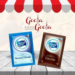 Jual Susu Kental Manis Rasa Susu dan Coklat Sachet Frisian Flag 38 gr ...