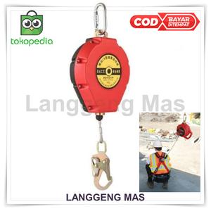 Jual [Hortinzia] Retractable Lifeline 30 Meter / Tali Pengaman ...