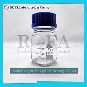 Promo YES Botol Reagen / Botol Kimia / Botol Sampel Tutup Ulir 100 mL ...