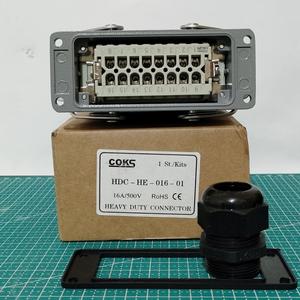 Jual HEAVY DUTY CONNECTOR COKS HDC -HE-016-01 16PIN 16A/500V Best ...