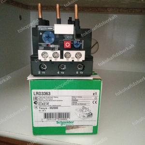 Jual LRD3363 63-80A thermal overload relay SCHNEIDER ORIGINAL 100% Best ...