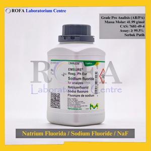 Promo OKE Natrium Fluorida / Sodium Fluoride / NaF Pro Analisis Merck ...