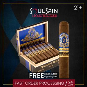 Promo Perdomo Reserve 10th Anniversary Robusto Maduro Nicaragua Cigar ...