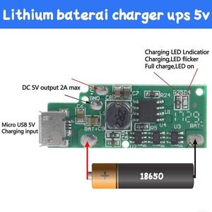 Jual modul mini ups 5v micro usb backup cctv router wifi - Kab. Bogor ...