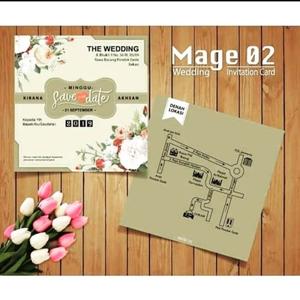 Jual Blangko Undangan Mage 02 Kartu Undangan Nikah Ultah Khitan ...