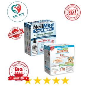 Jual NeilMed Sinus Rinse Kit 50 USA | Neil Med | Complete Sinus Nasal ...
