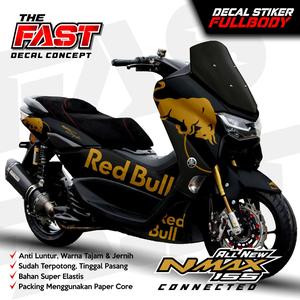 Jual nmax (TERBARU) Decal Sticker Yamaha Nmax 155 New Fullbody Redbull ...