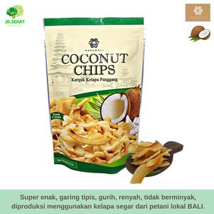 Jual Keripik Kelapa Panggang MERUBALI Coconut Chips Healthy Snack ...