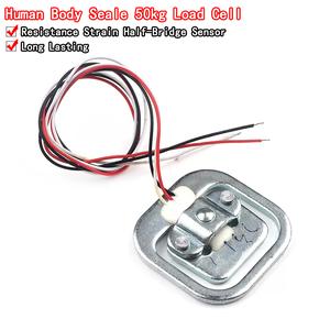 Jual 50kg Body Load Cell Weighing Sensor Resistance Strain Half-bridge ...