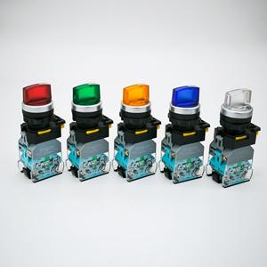 Jual Selector Switch Lampu LED (STAY PUT) 2 POSISI 22MM TYPE LA38-11XD ...