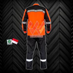 Jual NEW Seragam Safety Lengan Panjang Satu Set - Kemeja Safety ...