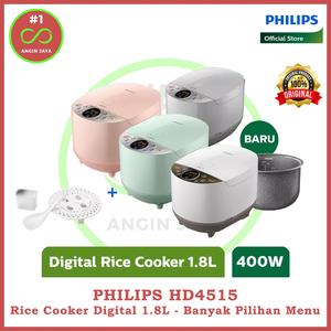 Jual PHILIPS HD4515 Rice Cooker Digital 1.8 Liter Fuzzy Logic HD 4515 ...