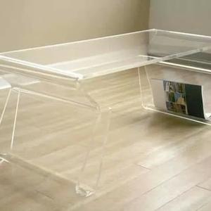 Jual Acrylic meja belajar meja akrilik acrylic organizer BAD TABLE ...