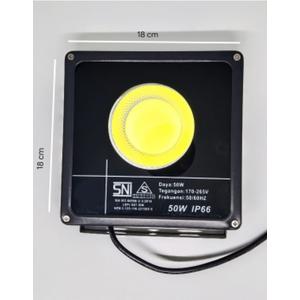 Jual Floodlight LED COB 50 Watt 100 Watt 200 Watt 300 Watt 400 Watt 500 Watt Lampu Tembak Sorot ...
