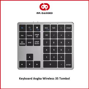 Promo Mister GadgeD - Keyboard Angka K35 Wireless Bluetooth 35 Tombol ...