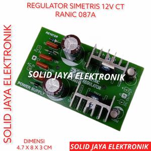 Jual Spirit!! REGULATOR SIMETERIS 12 VOLT ( BIRU ) KIT PSU SIMETRIS CT ...
