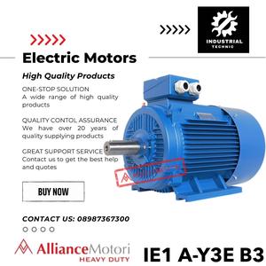 Jual DINAMO ELECTRIC MOTOR ALLIANCE A-Y3e / AY3E B3 2P 37KW 50HP 3PHASE 380V/ DINAMO MOTOR B3 ...