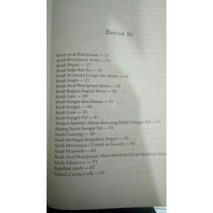 Jual KISAH PENCIPTAAN DAN TOKOH TOKOH SEPANJANG ZAMAN terjemahan dari ...